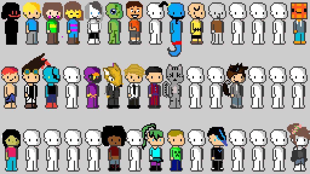 Pixilart - video game character collab by KPWaffle