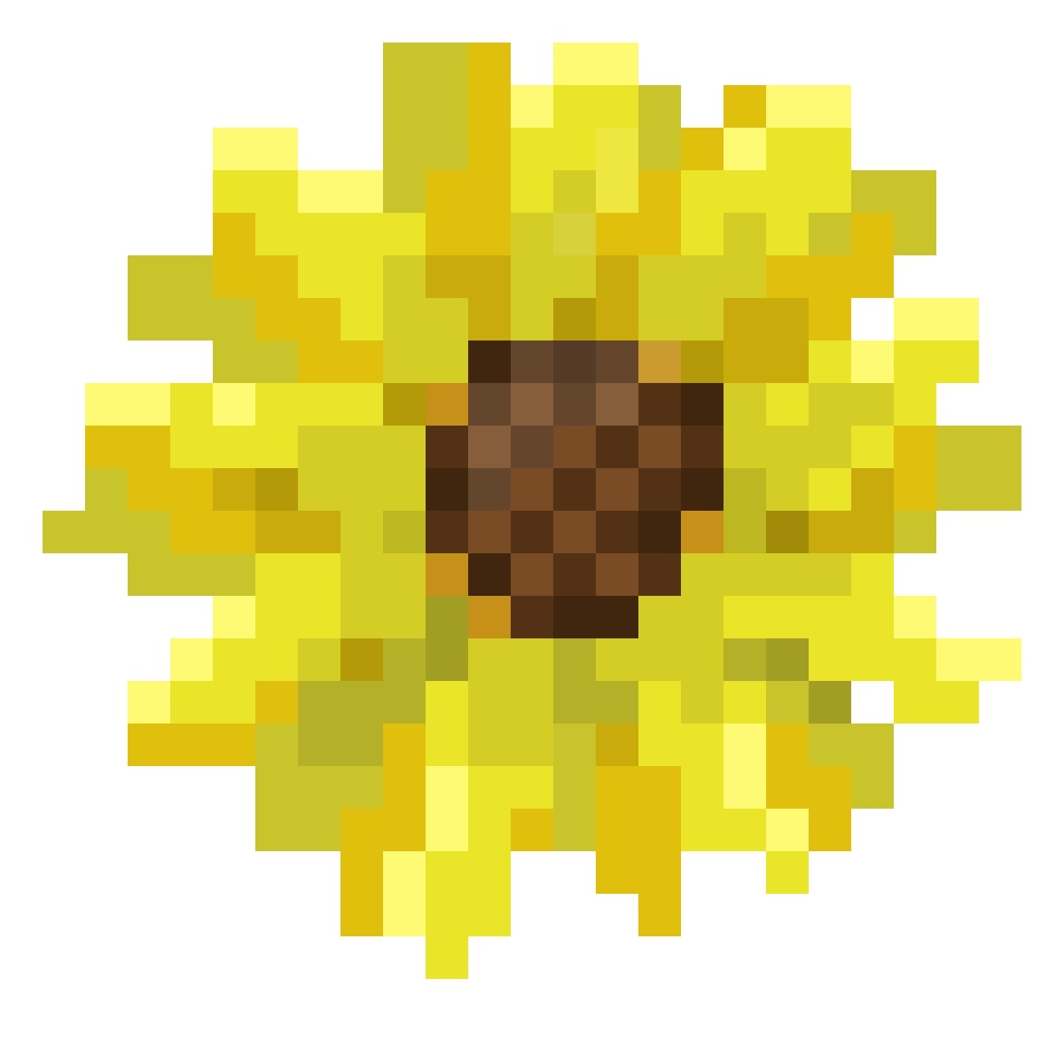Pixilart - sunflower by LoneWanderer