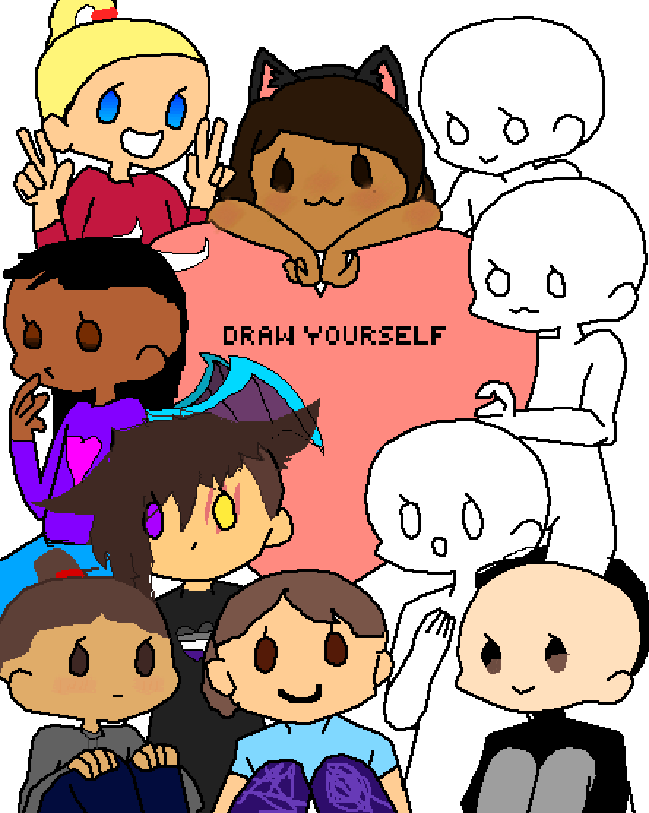 Editing Not my drawing - Free online pixel art drawing tool - Pixilart