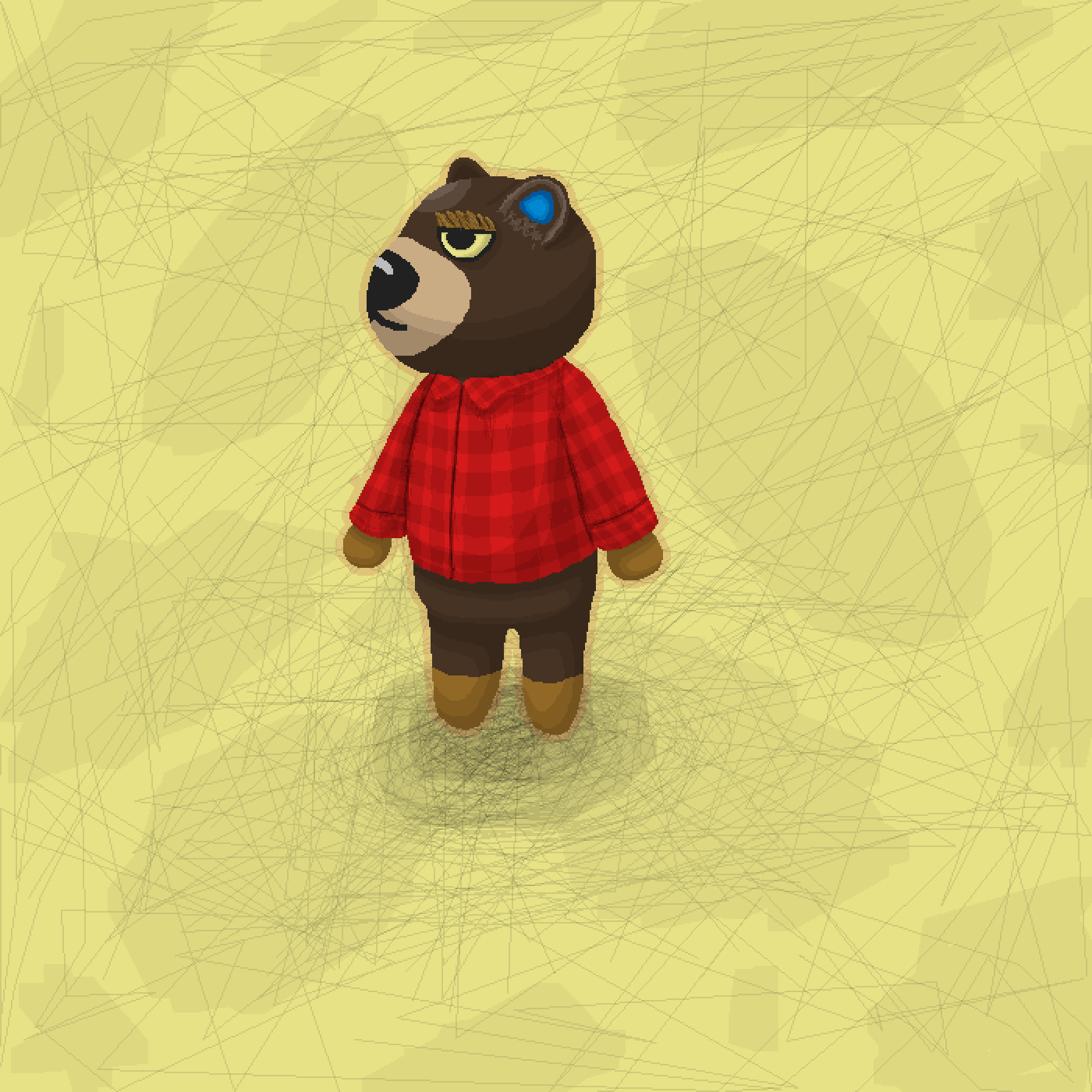 Pixilart - Grizzly the Bear by TheLivelynature