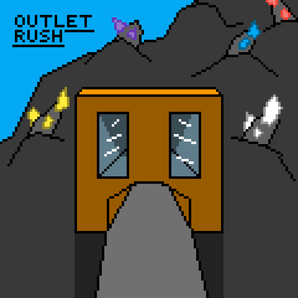 Pixilart - Outlet Rush by Anonymous
