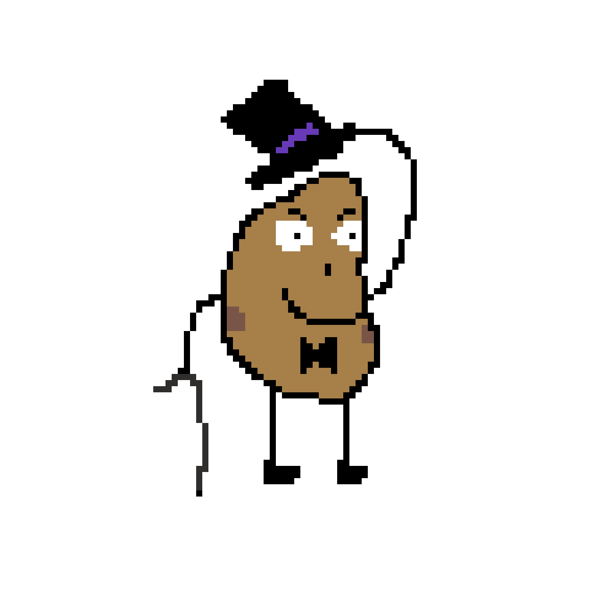 Pixilart - Potato Man by Logans-art