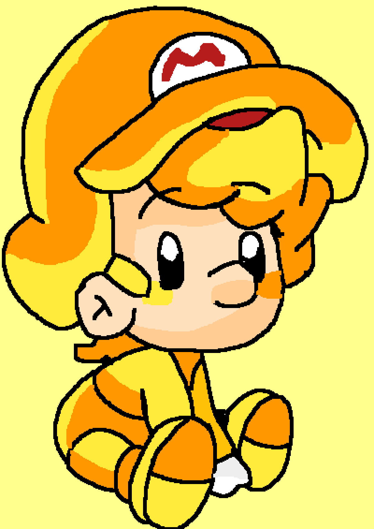 Edición baby golden mario - Herramienta gratuita de dibujo en línea de ...