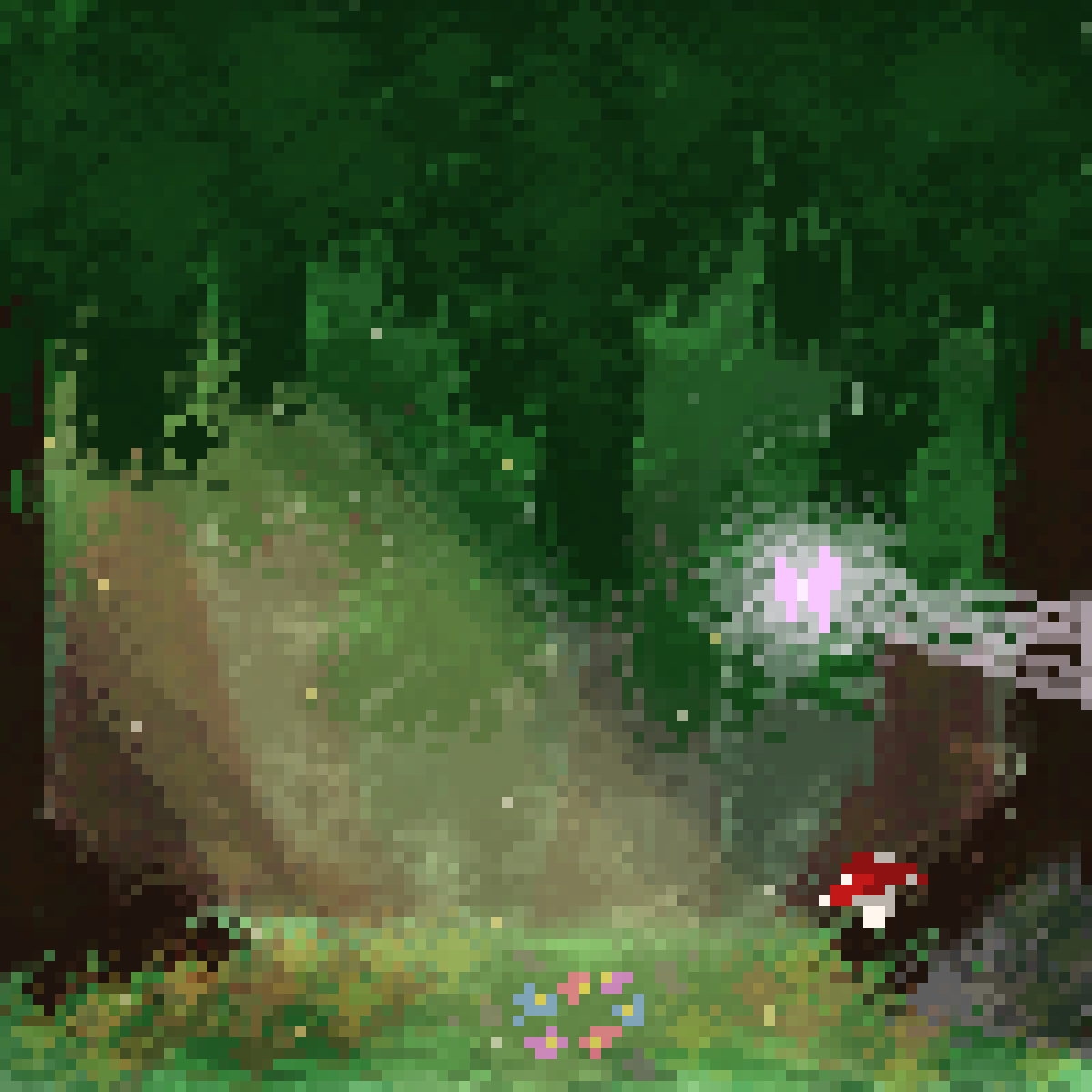 Pixilart - Magical Forest by Chizuki