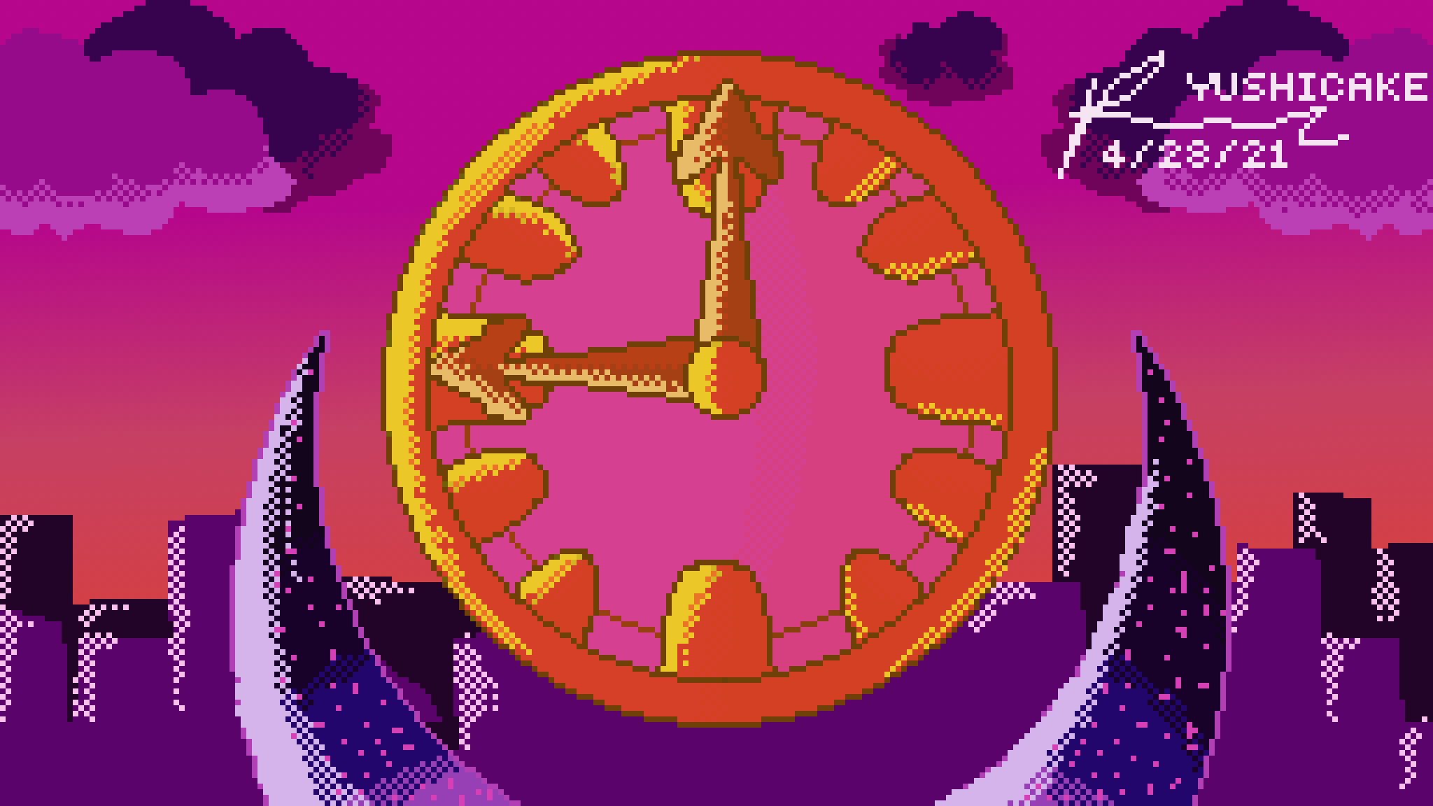 Pixilart - Clock moment by Peepoo