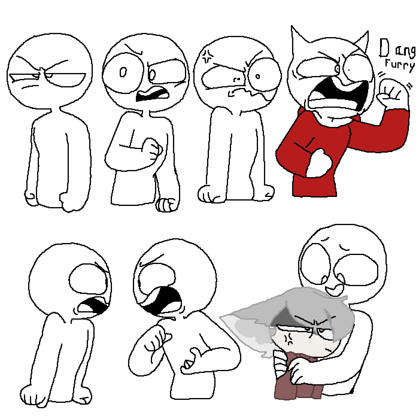 Pixilart - Angry boi by A-idiot