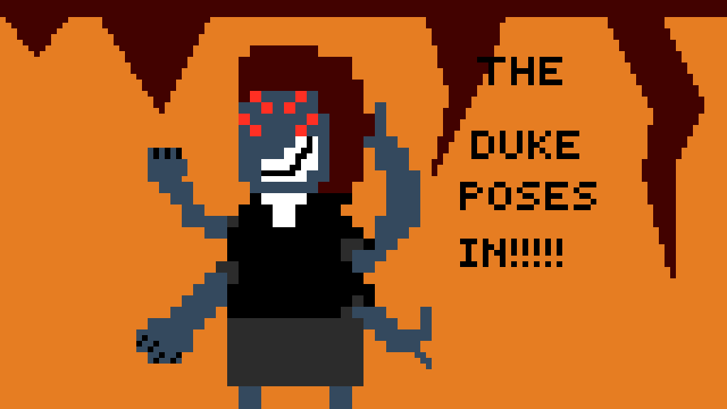Pixilart - The Duke Poses In!!! by SullyboyDraws
