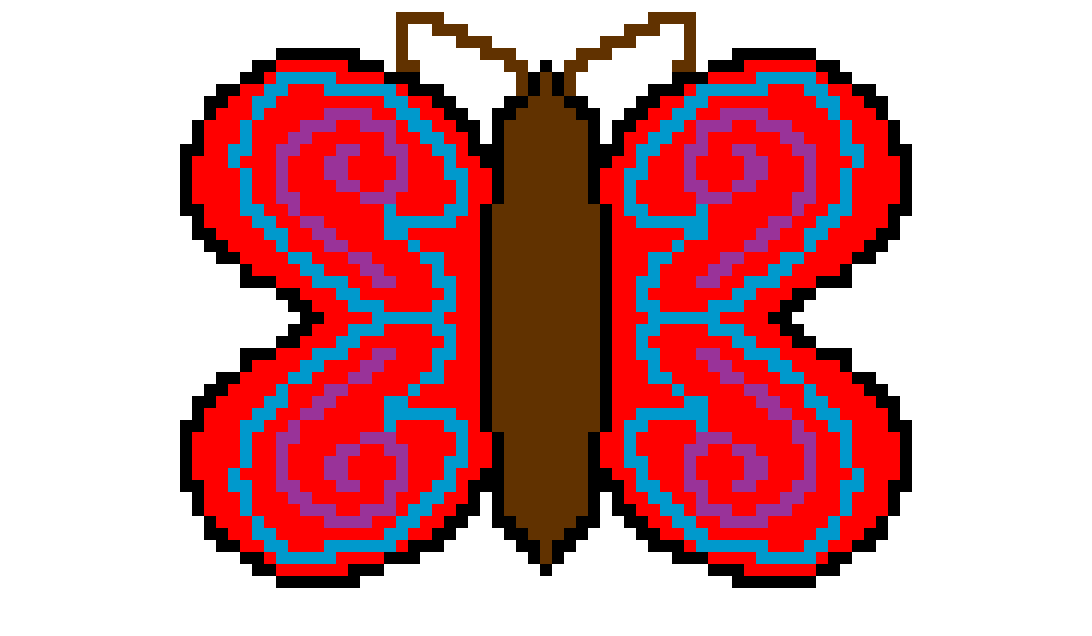 Editing butterfly - Free online pixel art drawing tool - Pixilart