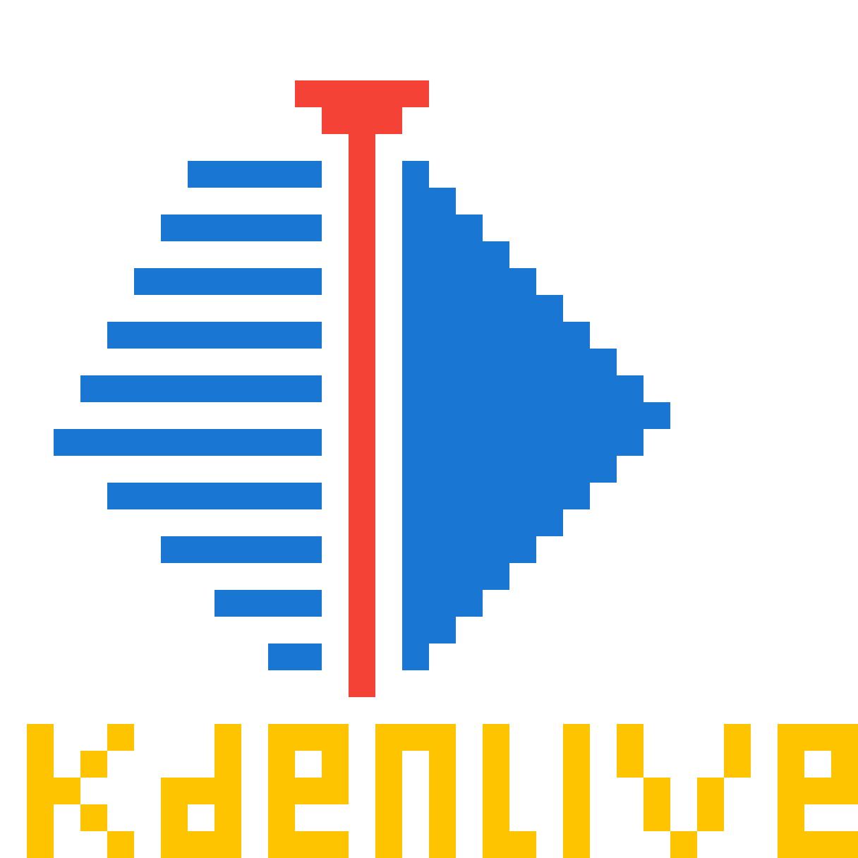 Pixilart - Kdenlive Logo by Fygar