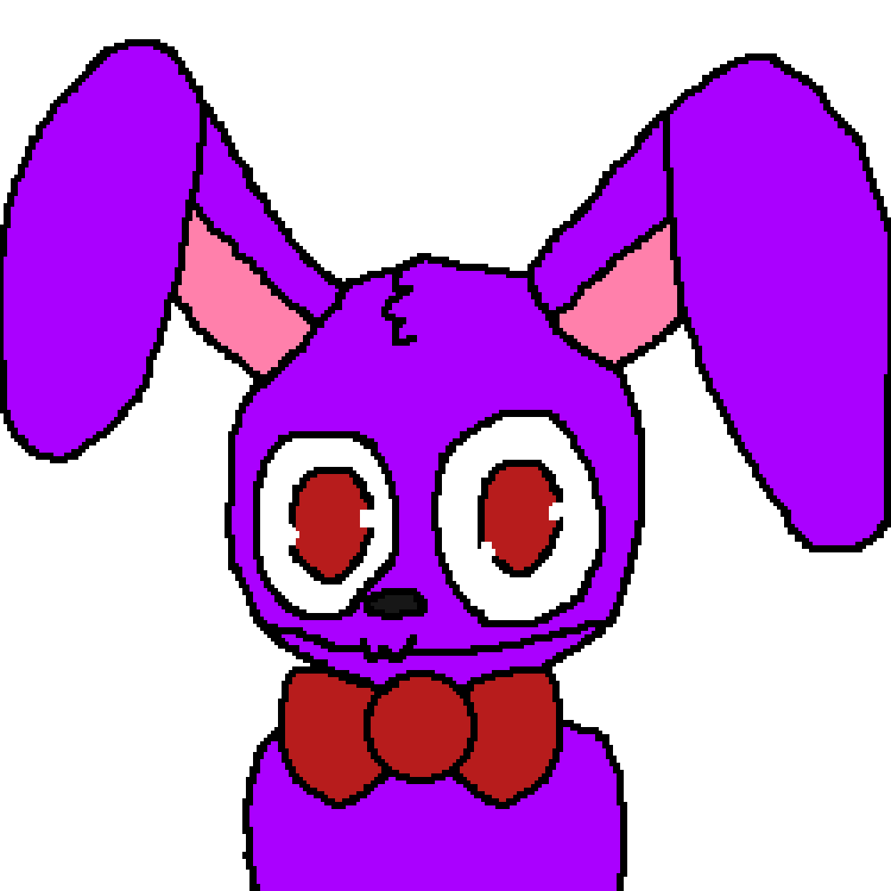 Pixilart - cute bonnie by awakenxghostly