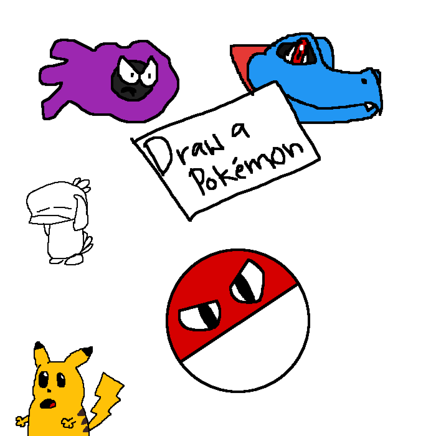 Editing Draw A Pokemon - Free online pixel art drawing tool - Pixilart