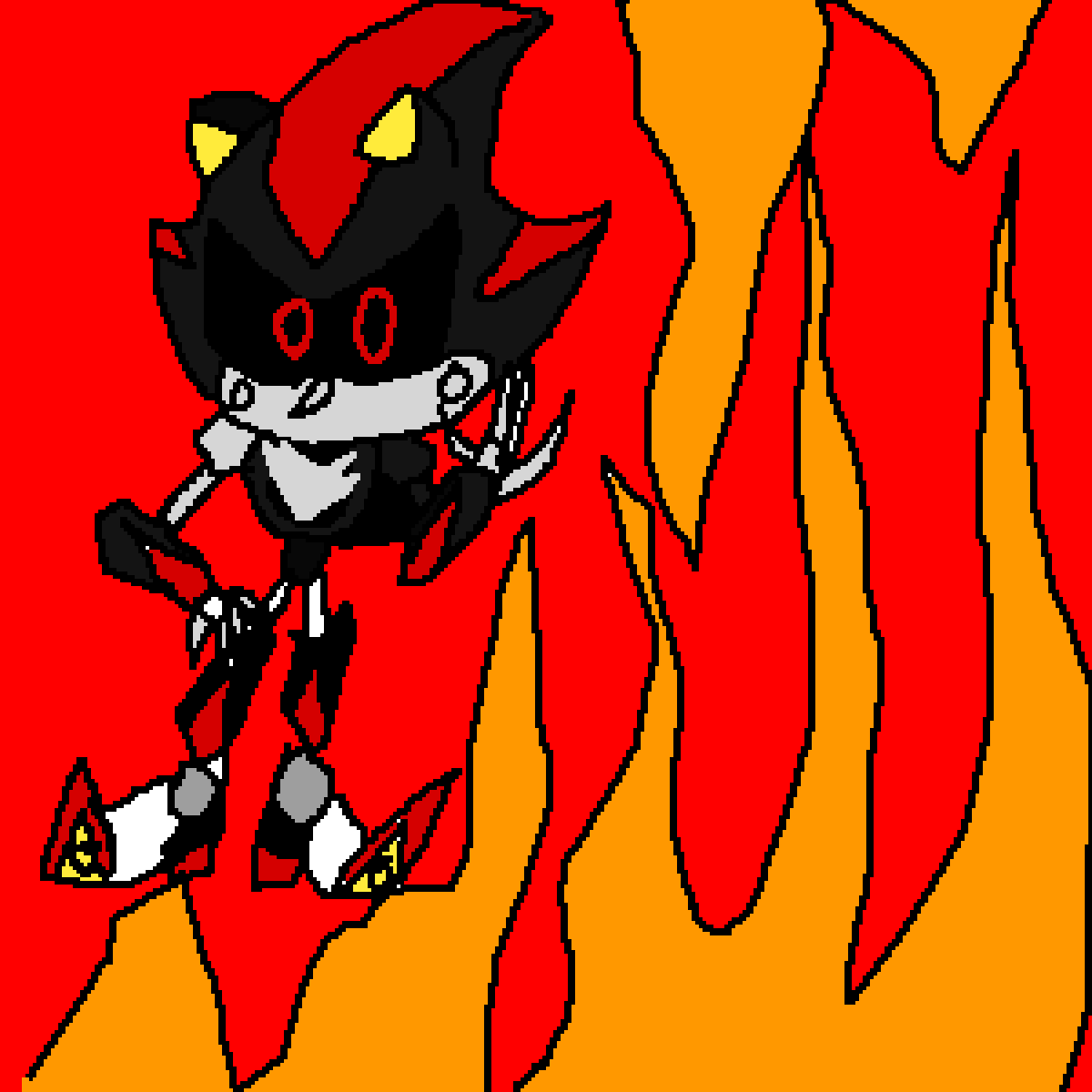 Pixilart - Metal Shadow by Sonic-Gamer