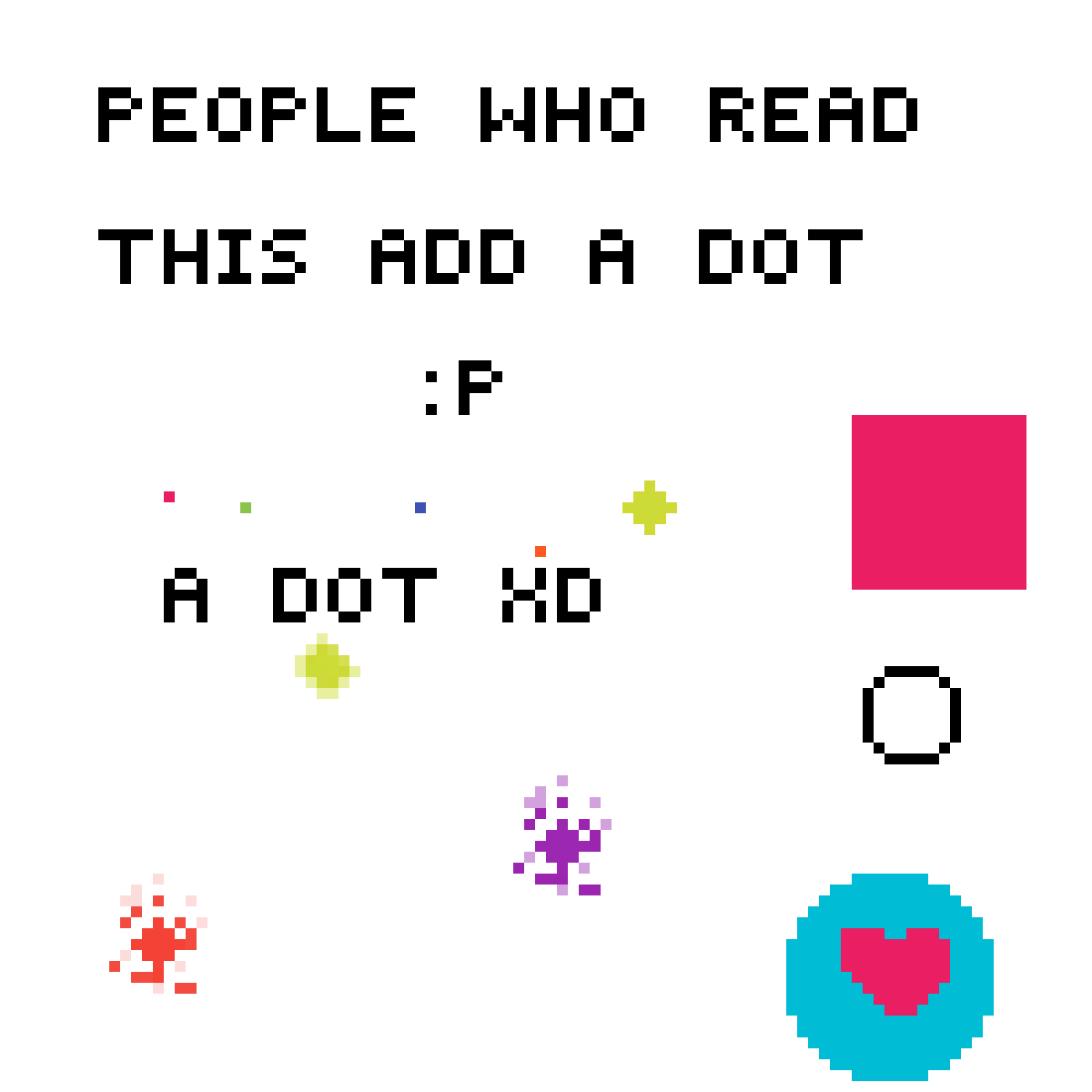 Editing add a dot - Free online pixel art drawing tool - Pixilart