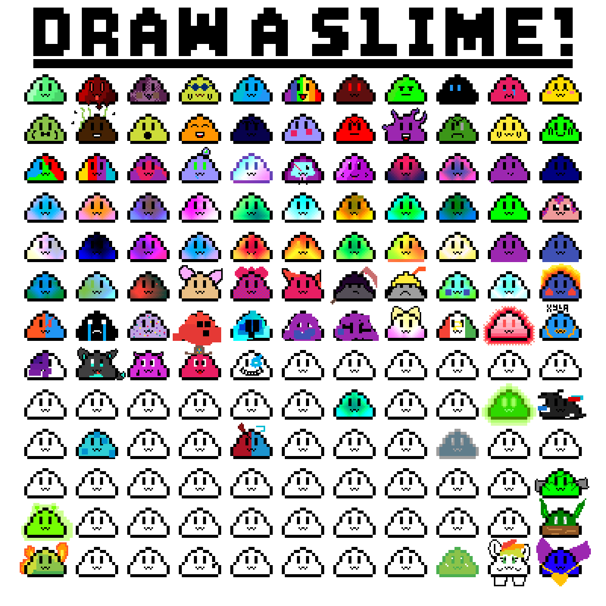 Pixilart - draw a slime by JotterB1t