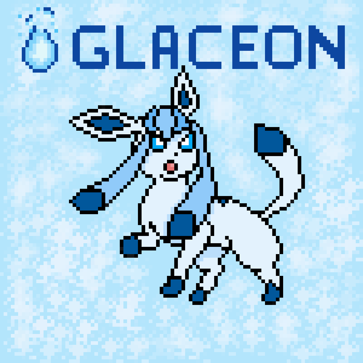 Pixilart - Glaceon_ice_evolution by TheFishStix