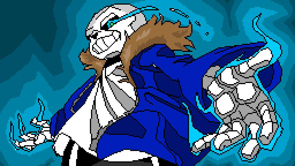 Pixilart - sans by UnderUrMelon
