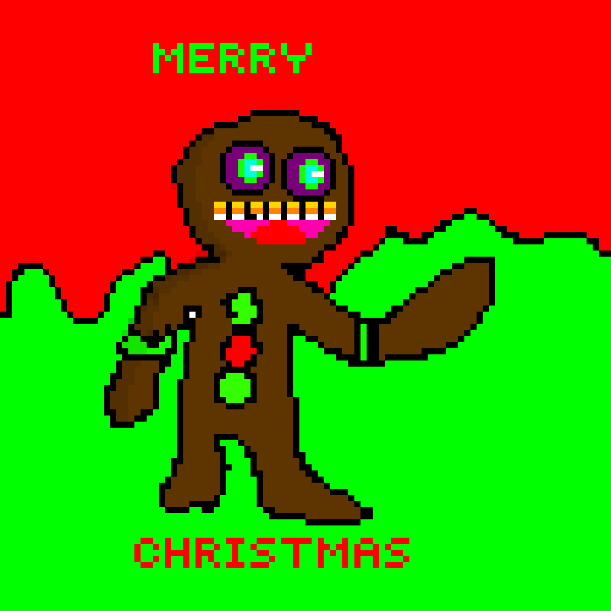 Pixilart - gingy by adhesivekid