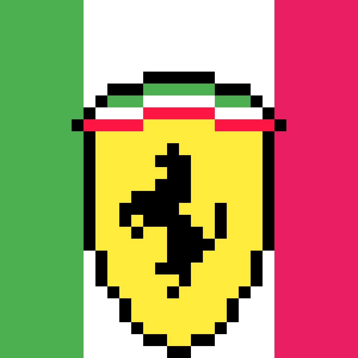 Pixilart - Ferrari Logo by Mini-Art-Man