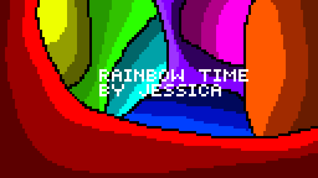 Pixilart - Rainbow Time by commonerchild
