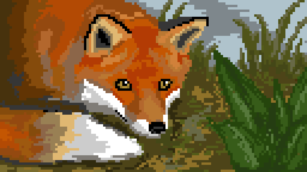 Pixilart - Fox by Mariqisshia