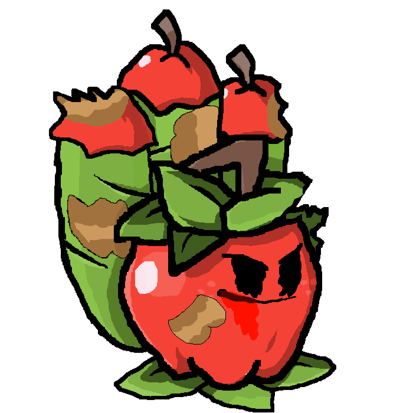 Infected Plants by Jack-O-Lantern - Pixilart