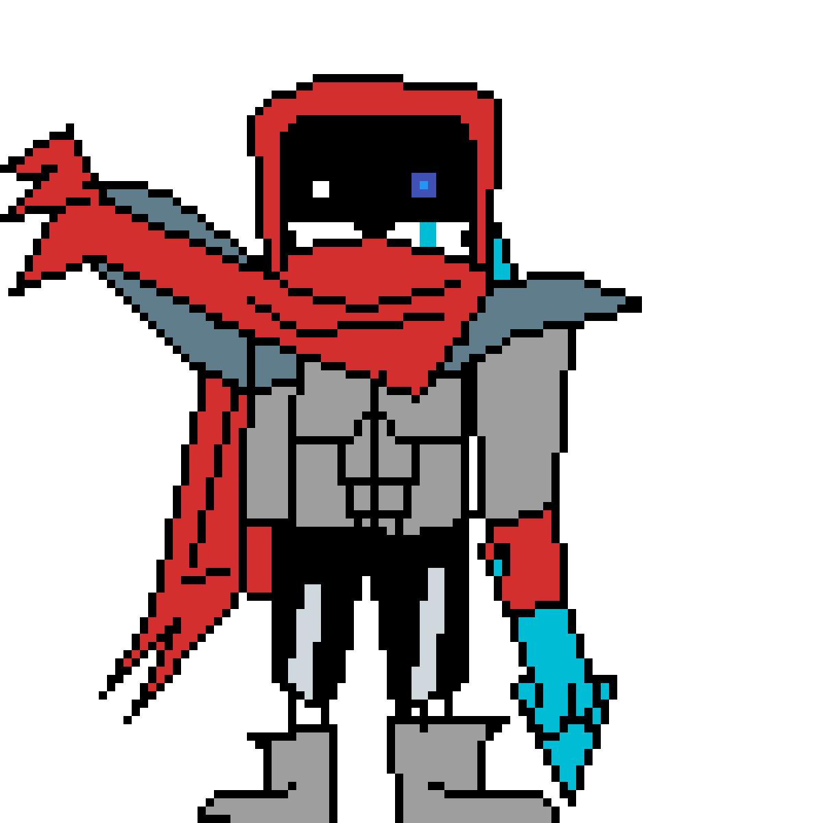 Pixilart - disbelief sans p1 sprite by Abysstale1253