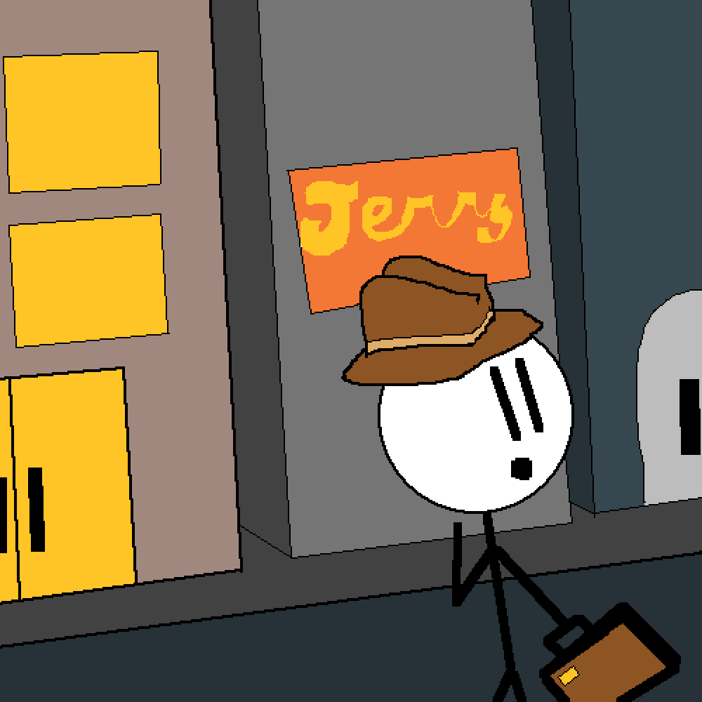 Editing Stickman lost in New York - Free online pixel art drawing tool ...