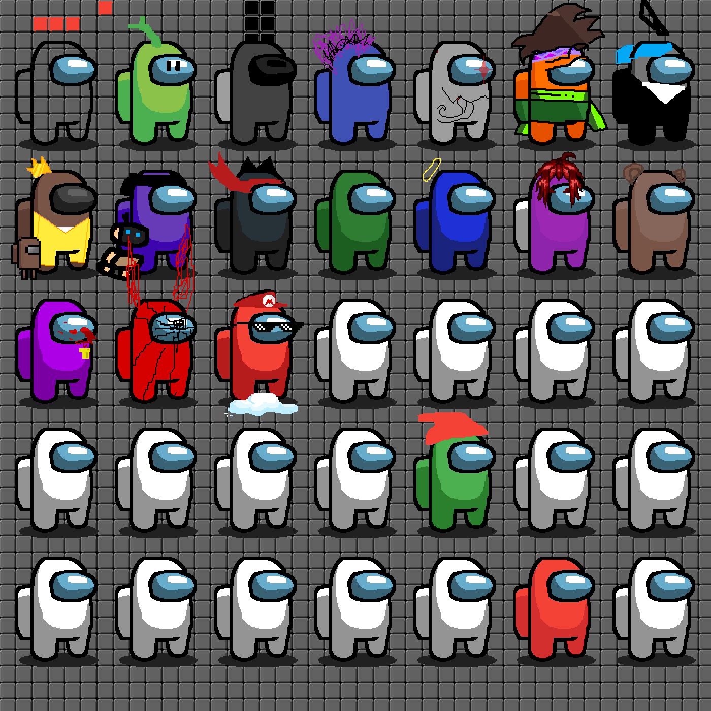 Edición Among us person pls - Herramienta gratuita de dibujo en línea ...