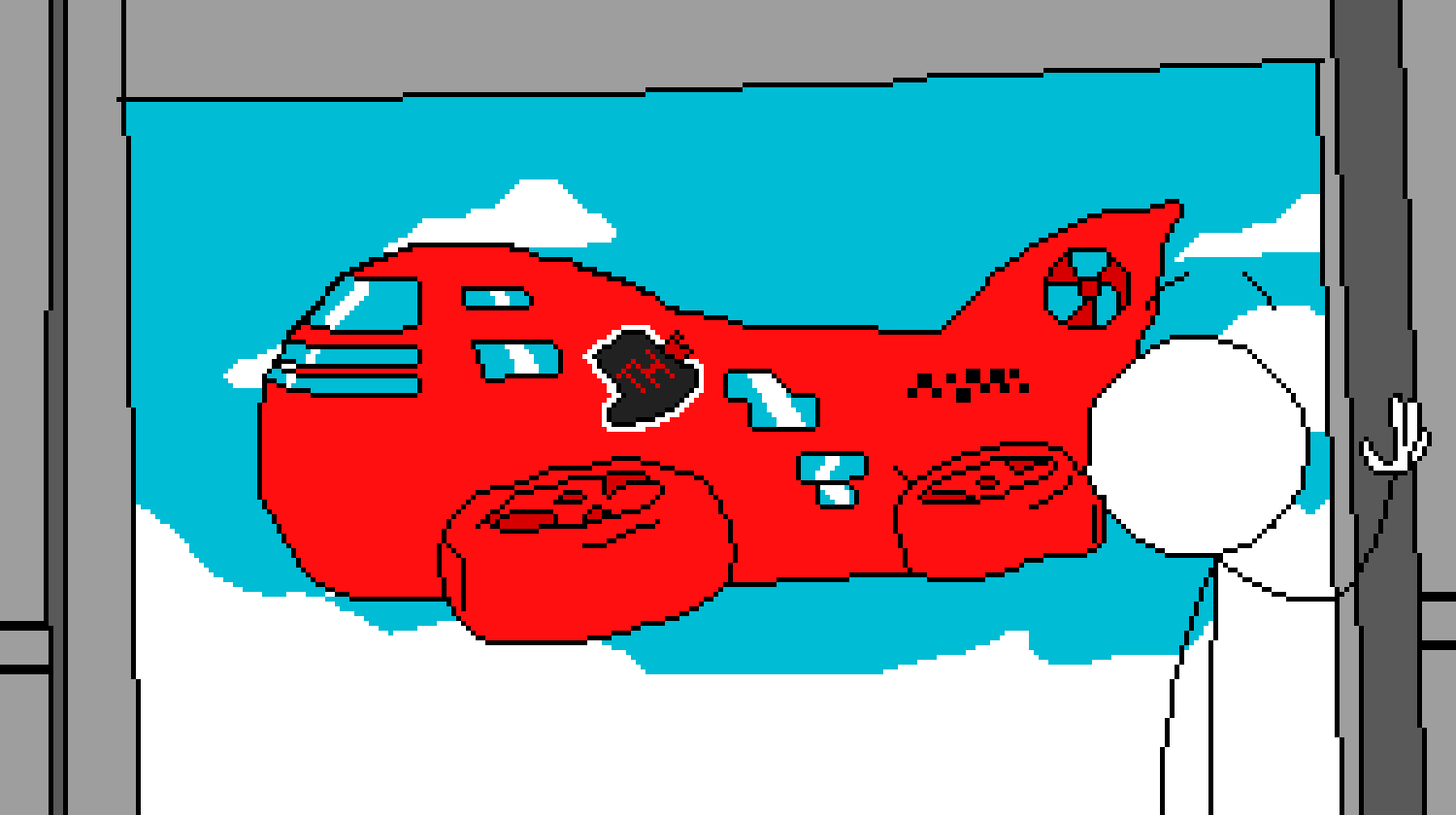 Pixilart - Toppat airship by randomfandoms5