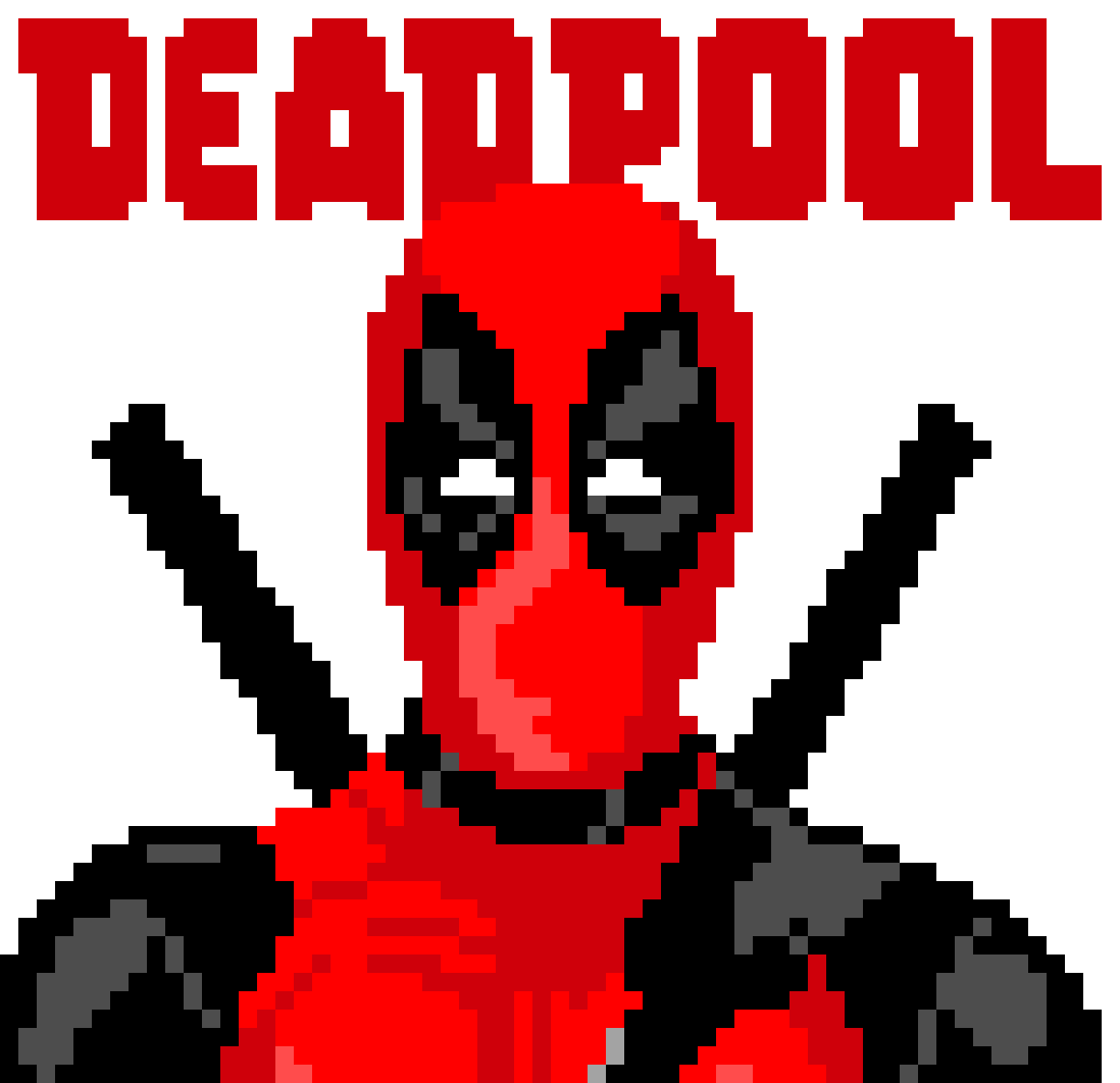 Pixilart - DEADPOOL by OctolingBoy