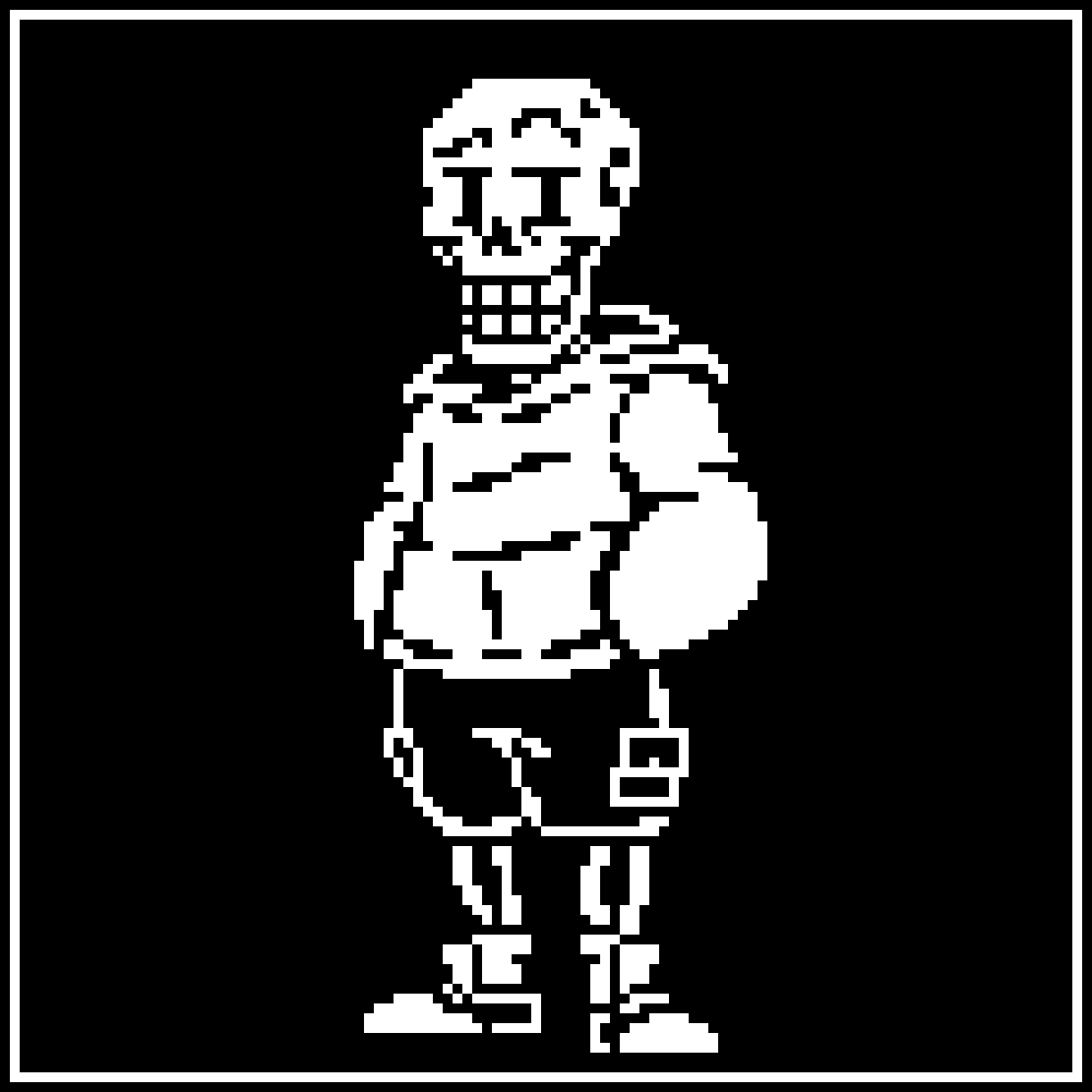 Pixilart - underswap papy v3 by FredBOI