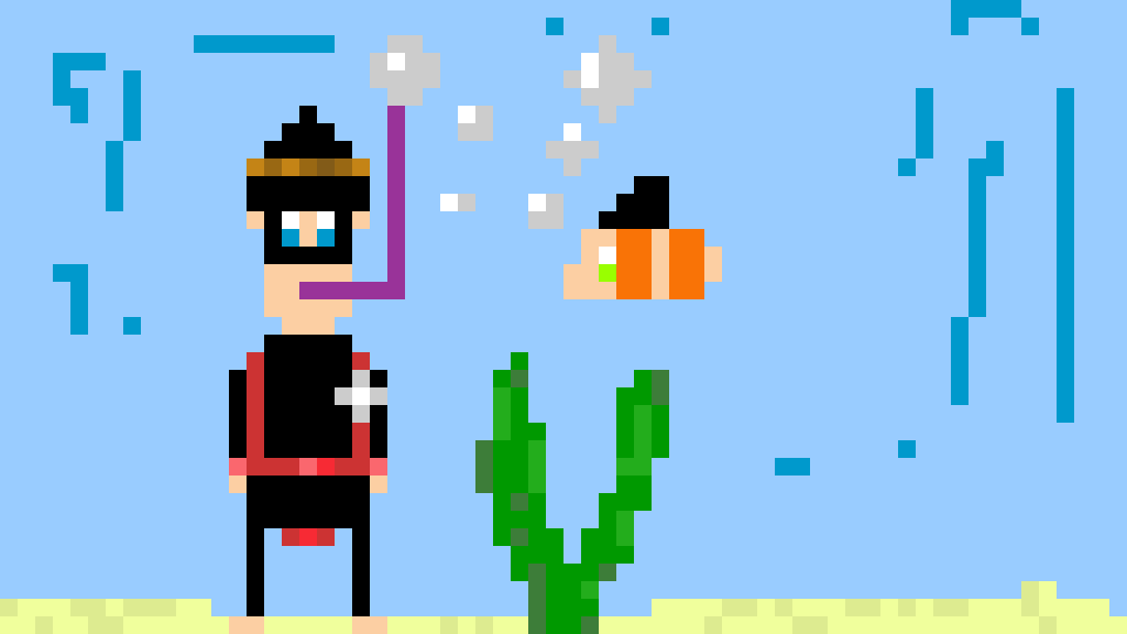 Editing fish tank - Free online pixel art drawing tool - Pixilart