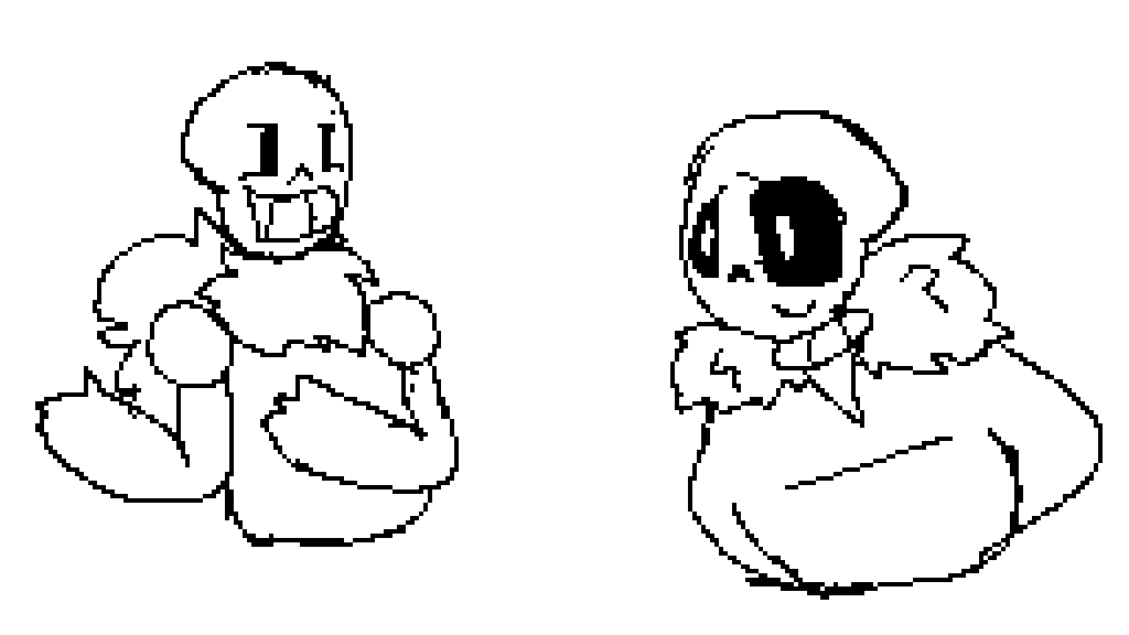 Pixilart - papp & SANESSSS by StarLover