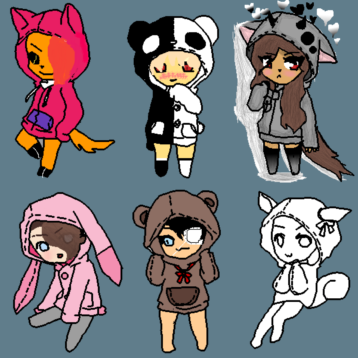 Editing sharkboy and lavagirl - Free online pixel art drawing tool ...