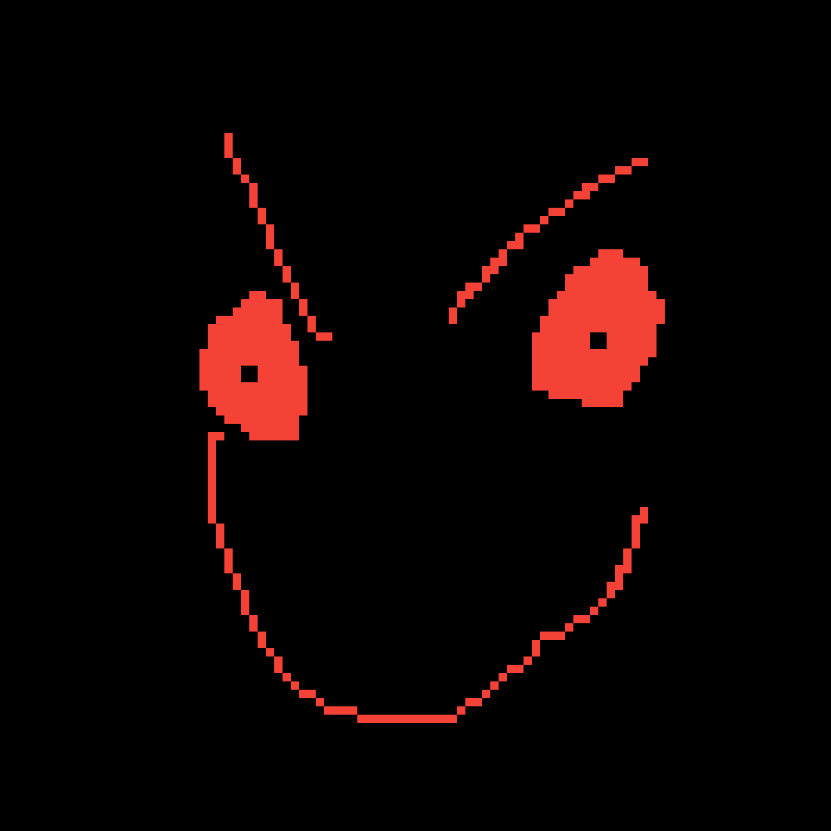 Editing the evil face - Free online pixel art drawing tool - Pixilart