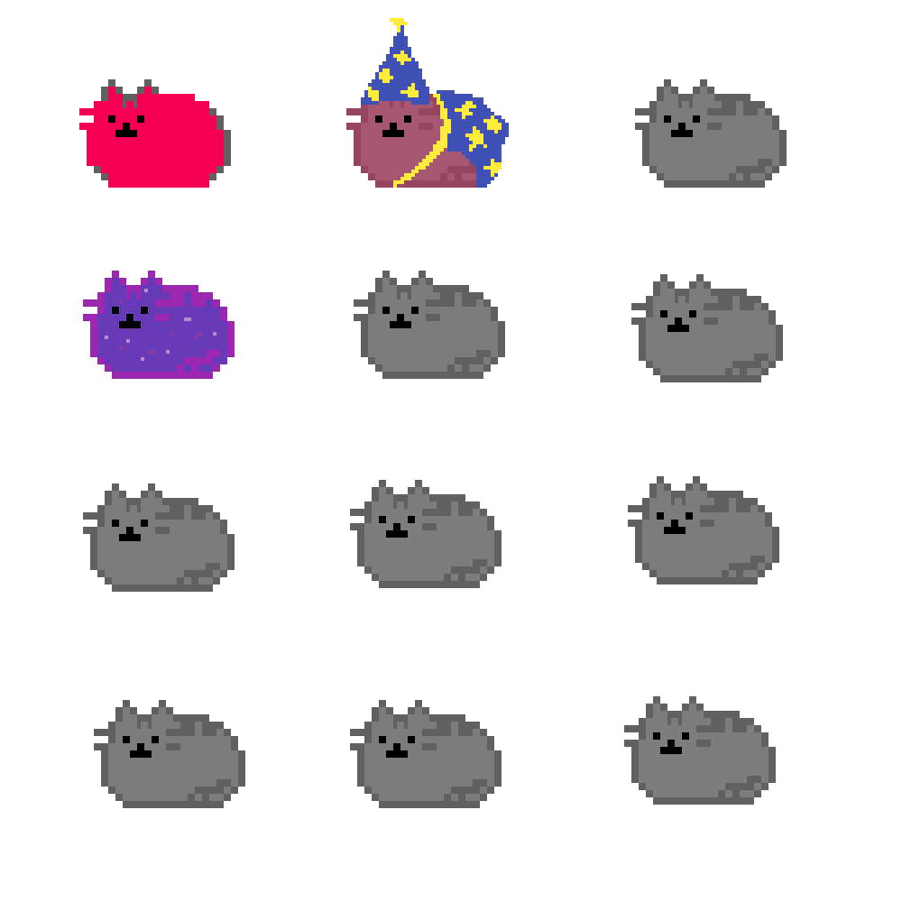 Pixilart - pusheen by Skullz4Life