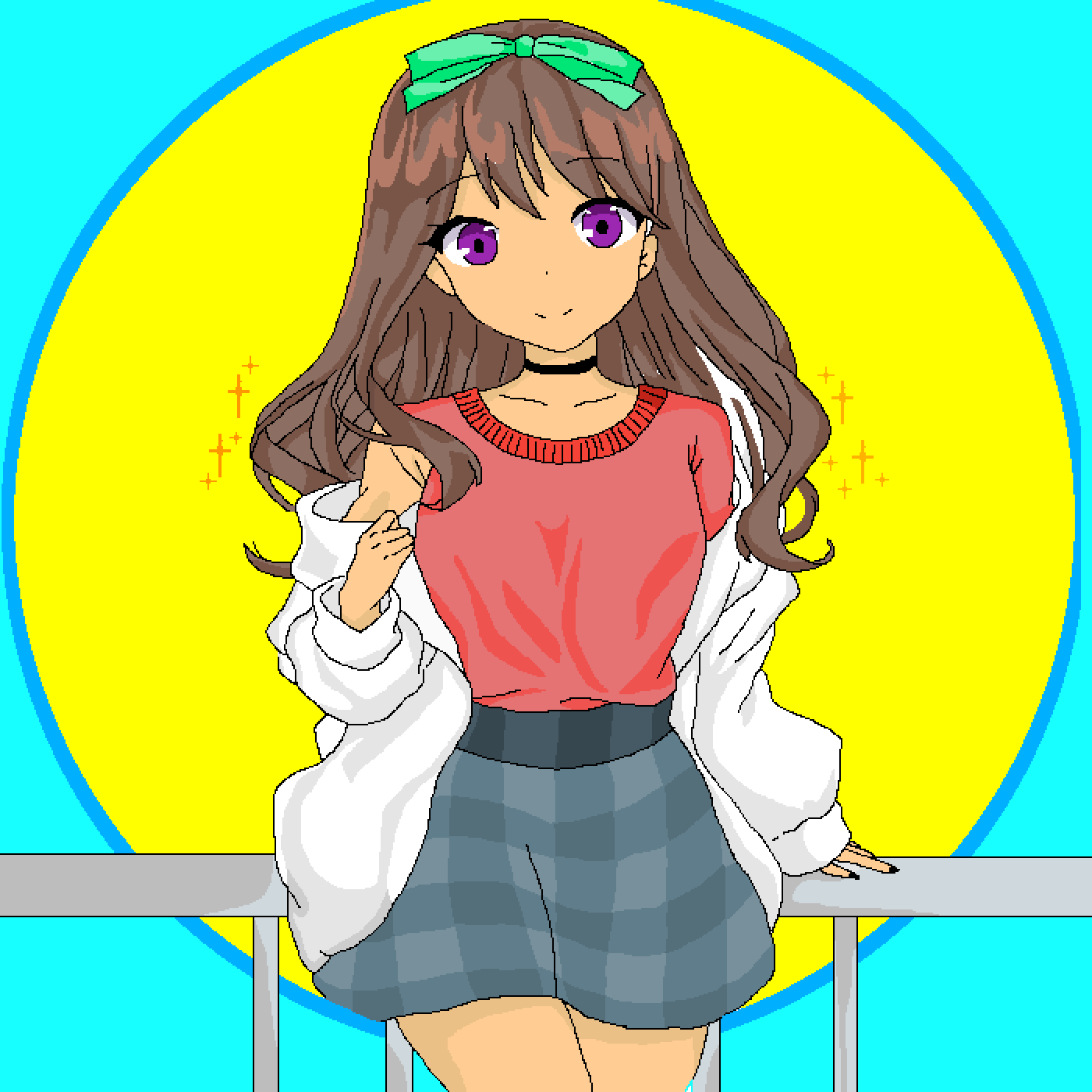 Pixilart - gbkj vgtghj fdrtyhjmjbfgi by glitch-bish