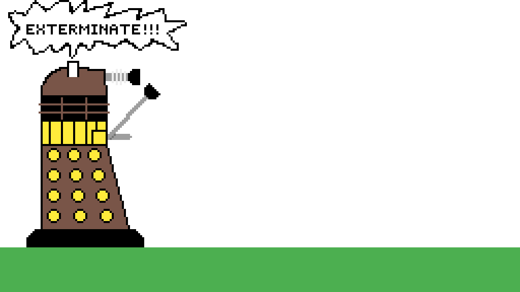 Editing Dalek attack collab - Free online pixel art drawing tool - Pixilart