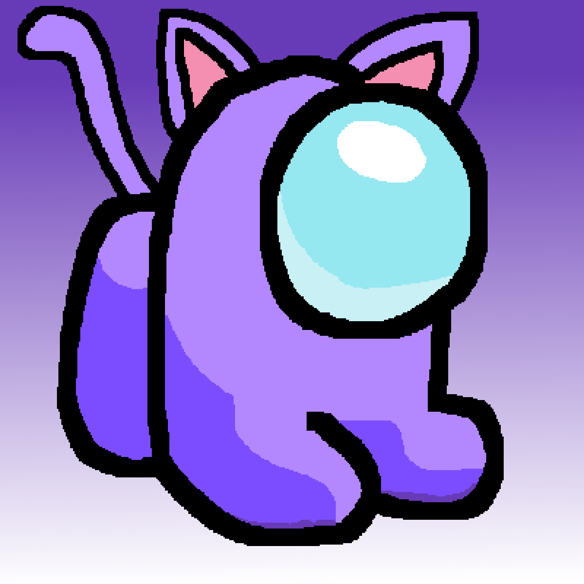 Pixilart - Cat among us by adityapandey