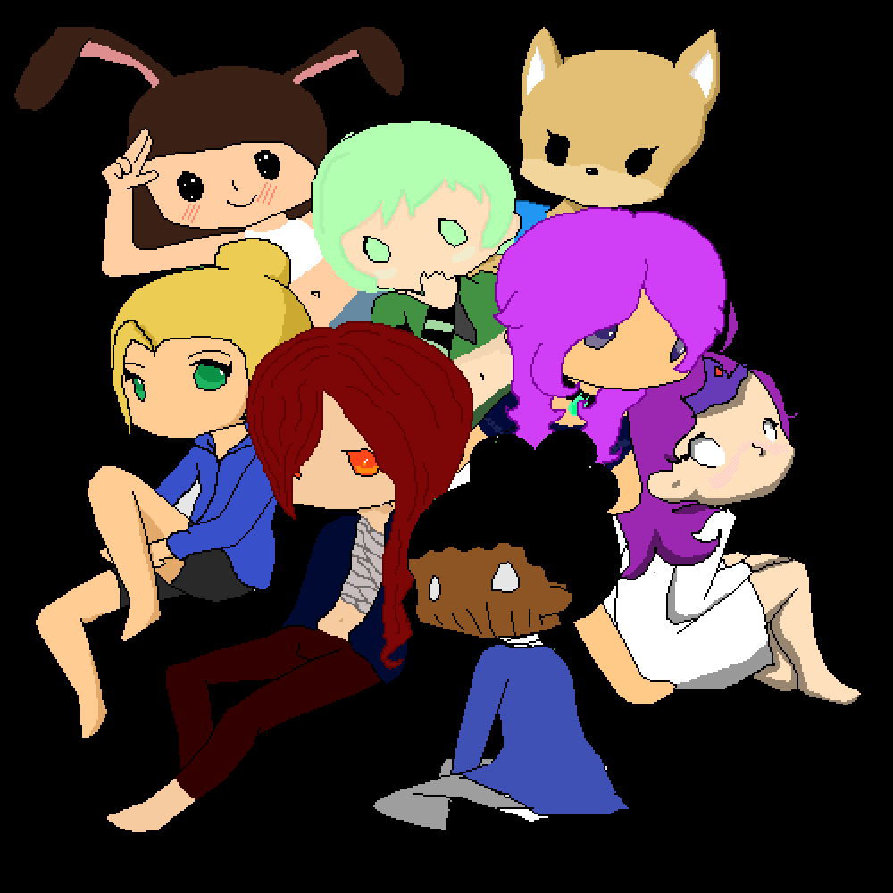 Editing Let's Get Gang Together - Free online pixel art drawing tool ...