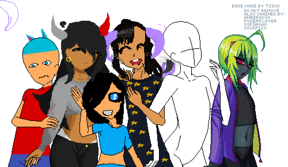 Editing chain group base - Free online pixel art drawing tool - Pixilart