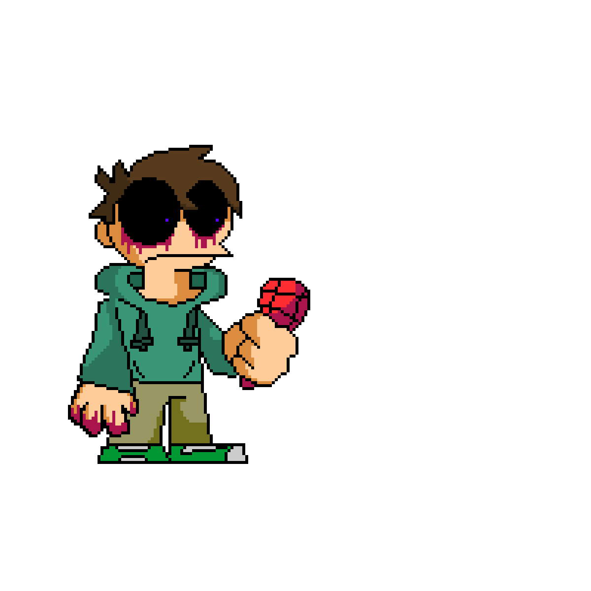 Pixilart - edd exe by blue-blue