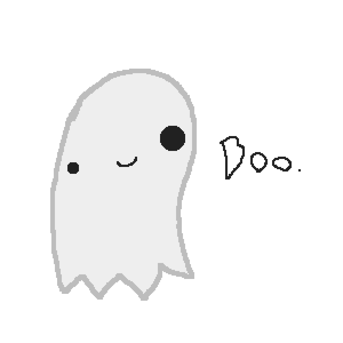 Pixilart - derpy ghost by crackmuffin