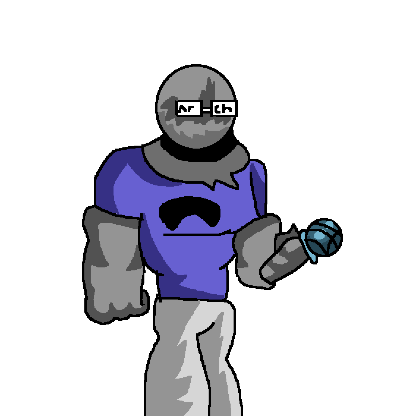 Pixilart - fnf vs arch by A-dumb-guy