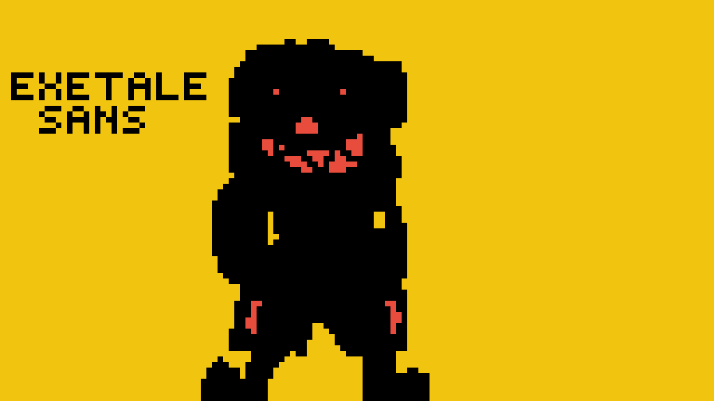Pixilart - sans Exetale by Knalltuetearts