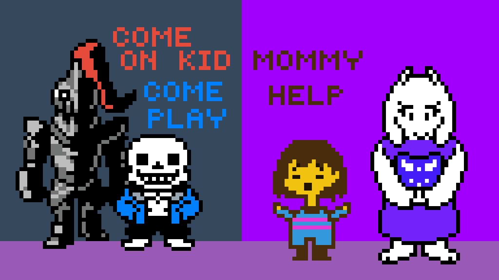 Pixilart - realistic undertale by nastypancake