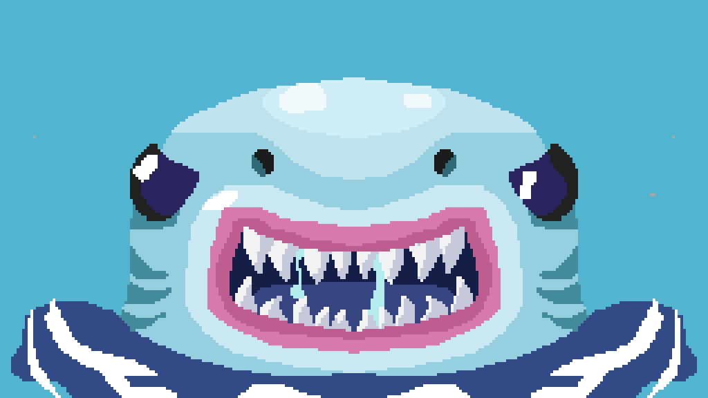 Pixilart - Shark by Oldaccountgrass