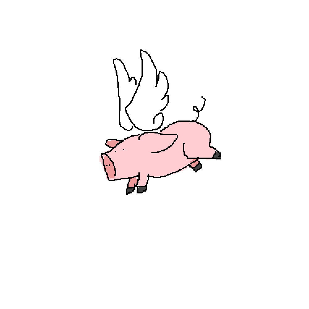 Pixilart Pigs Can Fly By Zingying1901 pixilart-pigs-can-fly-by-zingying1901