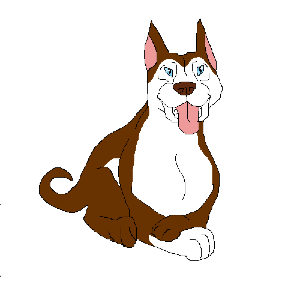 Editing Pitbull oc - Free online pixel art drawing tool - Pixilart
