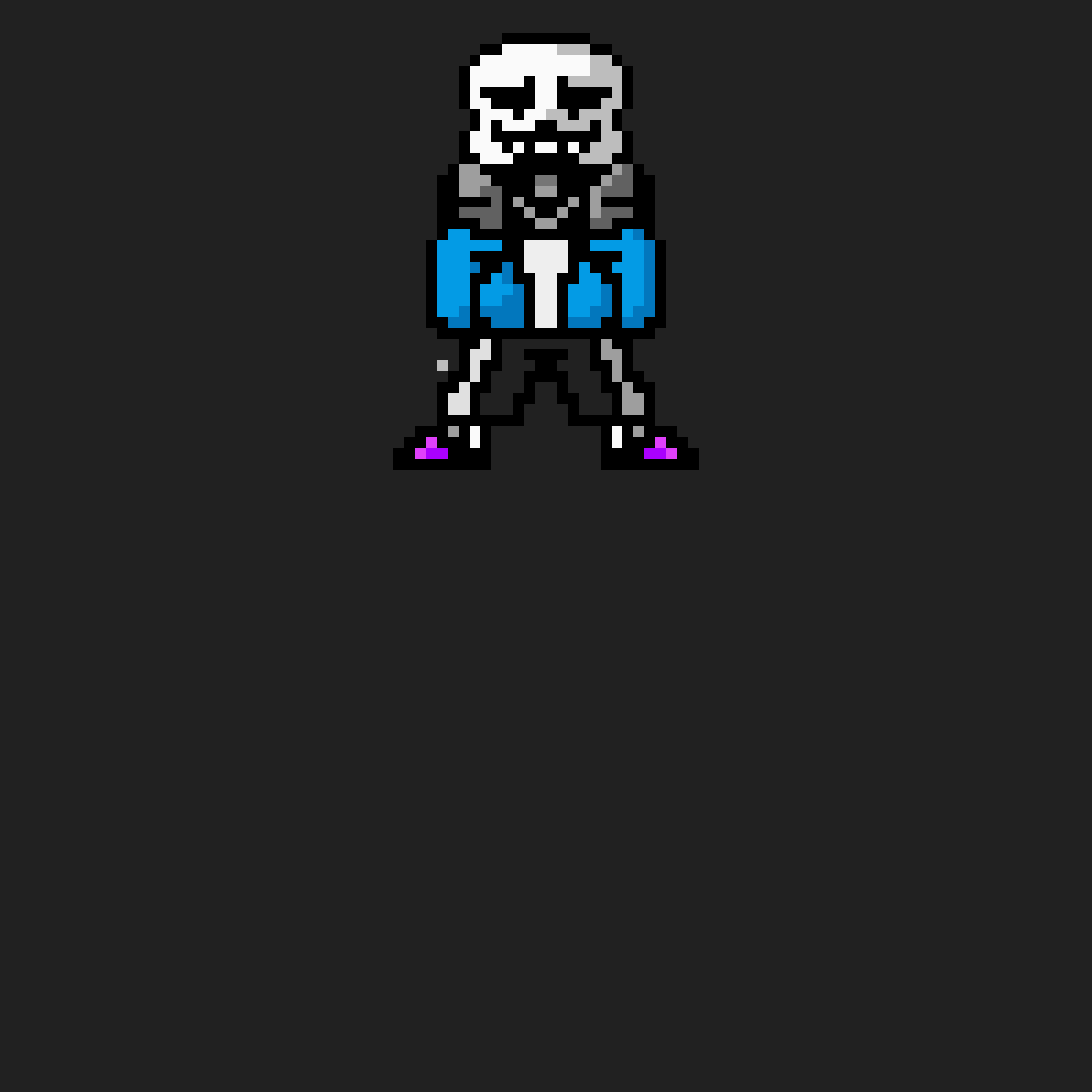 Pixilart - Sans Fight by BlueBarries